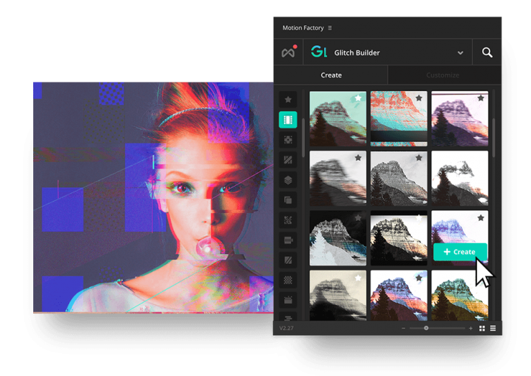 AE插件：Motion Factory v2.42_包含最新5大特效包_For Win&Mac(19年6月更新) - 捡屁笑的小站