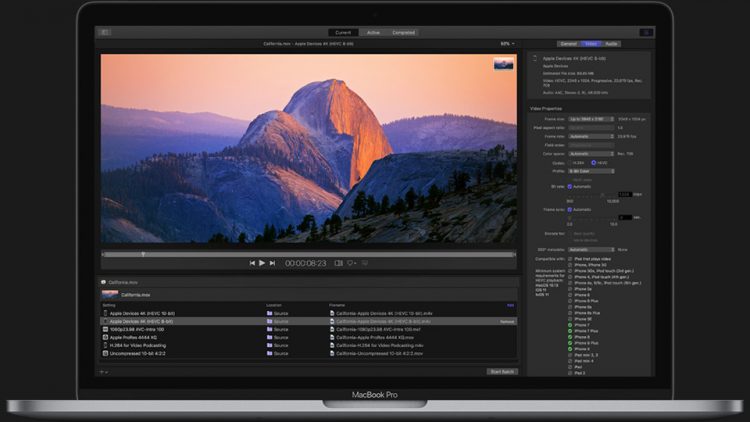 Mac软件：Apple Compressor v4.8 视频压缩编码输出软件 - 捡屁笑的小站