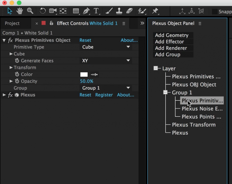 AE插件：Rowbyte Plexus 3.2.7 点线面三维粒子插件(Win&Mac) - 捡屁笑的小站