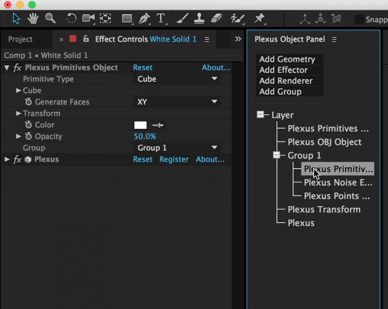 AE插件：Rowbyte Plexus 3.2.7 点线面三维粒子插件(Win&Mac) - 捡屁笑的小站
