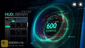 AE扩展脚本：HUD Library v2.1- 650个高科技HUD全息科幻数字信息交互界面设计元素(Motion Factory) - 捡 ...